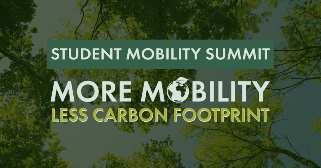 Student Mobility Summit | More mobility, less carbon footprint